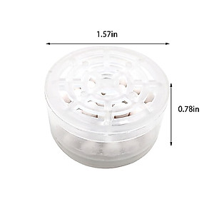 Replacement Filter Cartridge, Chlorine & Flouride Shower Filter and Reduces Dissolved Solids - Hard Water Filter for Water Softener Shower Head 2 Pack