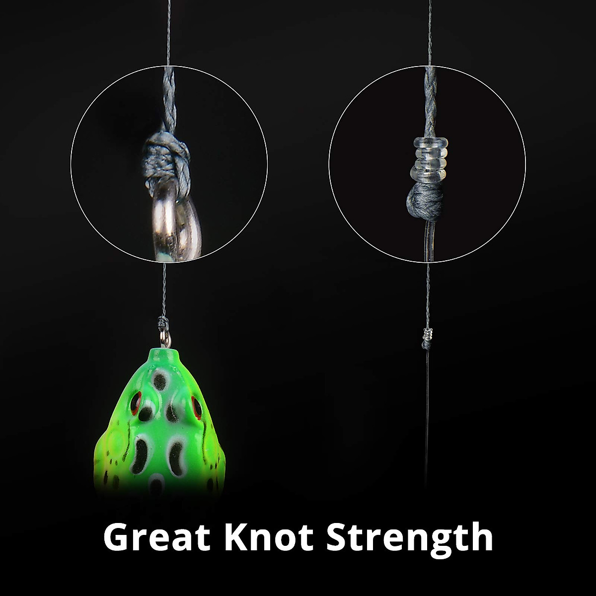 Calamus Bastion Braided Fishing Line, Moss Green, 300 Yds, 50 LB (4 Strands)