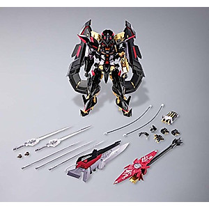 TAMASHII NATIONS Bandai Metal Build Gundam Astray Gold Frame Amatsu Mina Gundam Seed Astray Action Figure