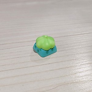 HFSECURITY Little Fire Dragon Frog Seed Design Resin Keycaps for Cherry Mx Switch Mechanical Gaming Keyboard Use SA R1 (FrogSeed)