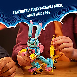 LEGO DREAMZzz Izzie and Bunchu The Bunny Building Toy Set, 2 Ways to Build Bunchu The Bunny, includes Grimspawn and Izzie Minifigures, Gift for Kids Ages 7 and Up, 71453