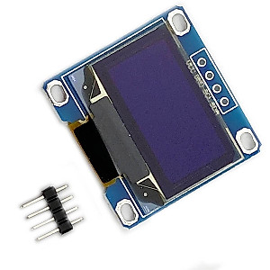 Kiro&Seeu 12864 0.96 Inch I2c IIC Serial OLED LCD LED Display Screen Serial Module 128 X 64 SSD1306 Driver Compatible with Ar-duino Display Raspberry PI 51 Msp420 Stim32