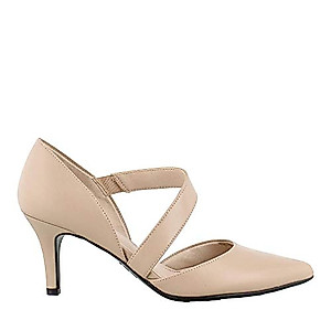 LifeStride womens Suki Pump, Tender Taupe, 8 Wide US