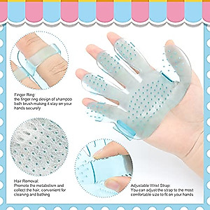 Rabbit Grooming Kit, Rabbit Brush for Shedding with Bunny Nail Clipper, Rabbit Nail Trimmers with Pet Combs for Hamster Guinea Pig Ferret by KALAMANDA(6 Pack)