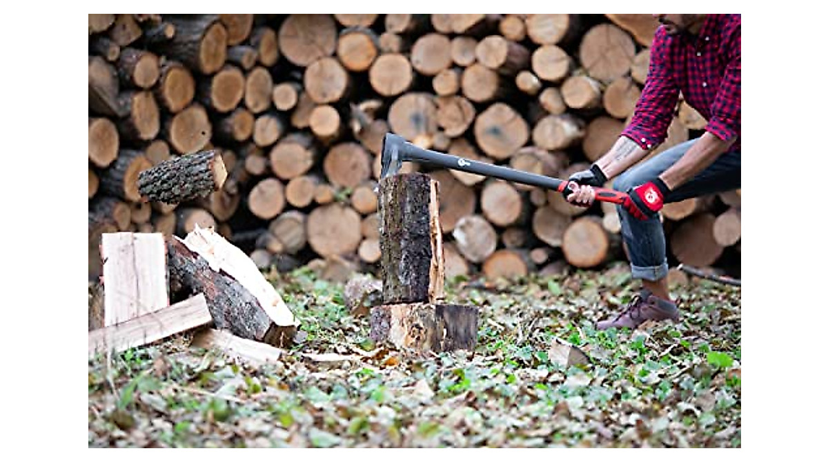 INTERTOOL 35-inch Splitting Maul for Log Splitting Ready to Use
