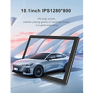ZZB Tablet 10 Inch Android 13 Tablets, 64GB+8GB Tablet, 1024GB Expand，6000mah Battery, Quad-Core Processor Tableta, 8MP Camera WiFi BT 10.1'' IPS HD Touch Screen,10 in Tabletas