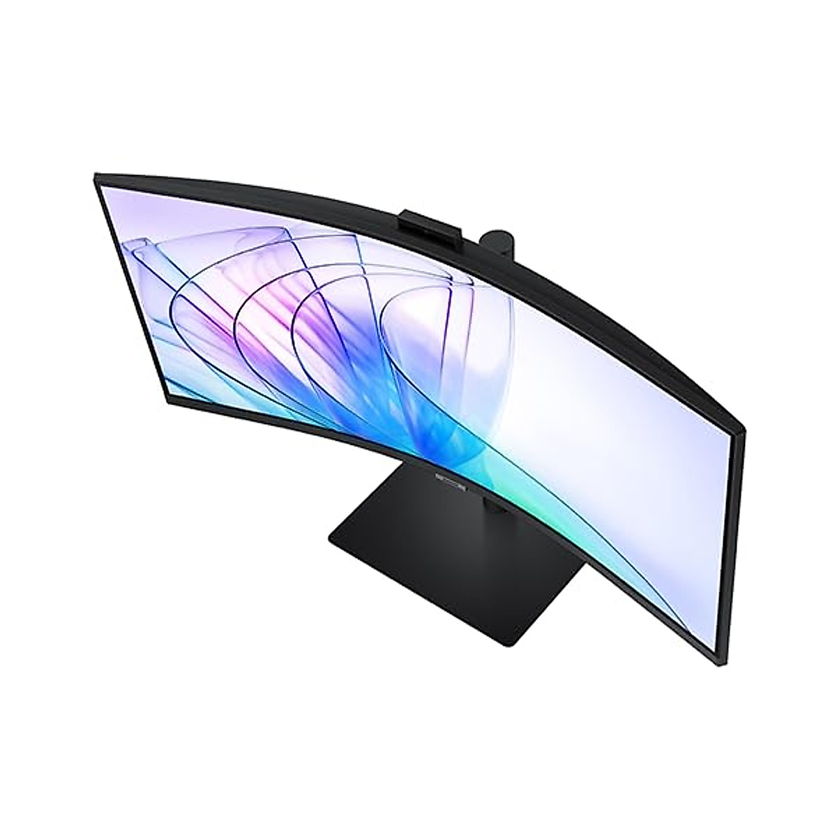 SAMSUNG 34” ViewFinity S65VC Series Ultrawide QHD Curved Monitor, Built-in FHD Camera, HDR10, 100Hz, 350 nit, USB- C, Adjustable Stand, Intelligent Eye Care, LS34C654VANXGO, Black