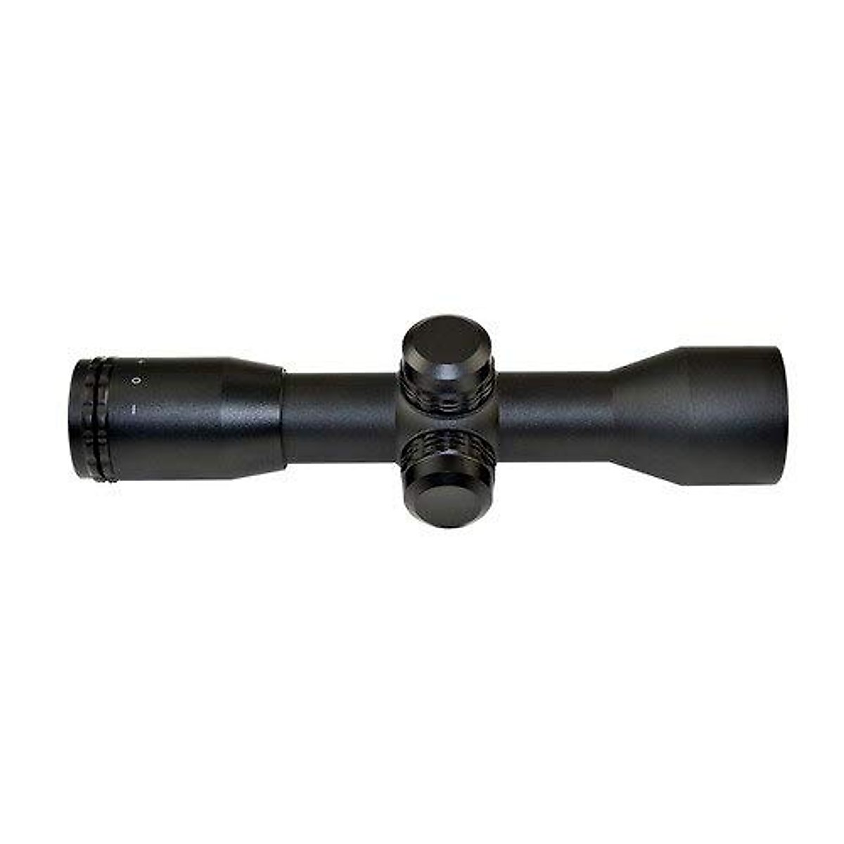 DB TAC INC 4X32 Compact Scope with Mil-Dot Reticle and 1" Picatinny Scope Rings