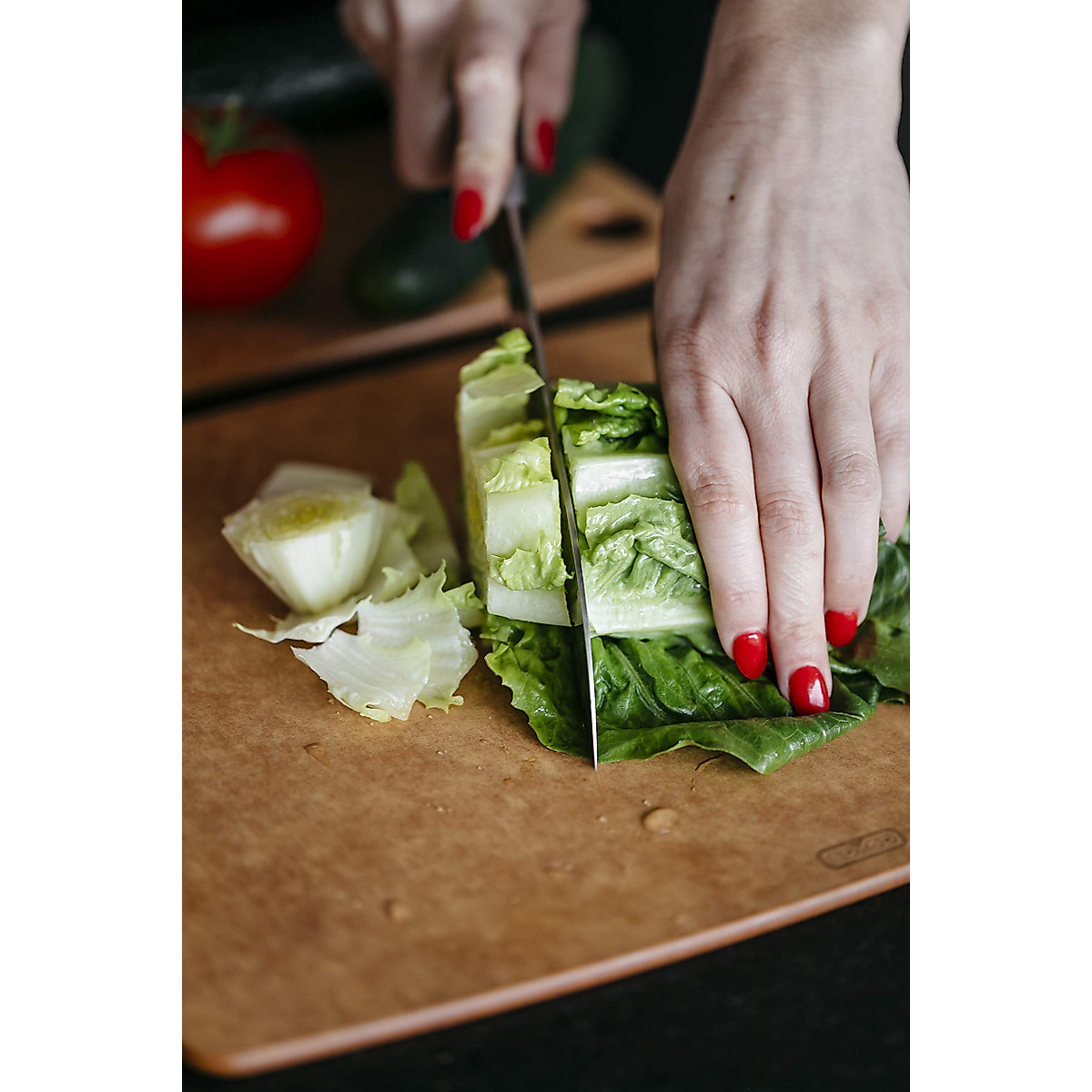 Dexas Natural Fiber Dishwasher Safe Composite Cutting Board, 14.3" x 11.2"