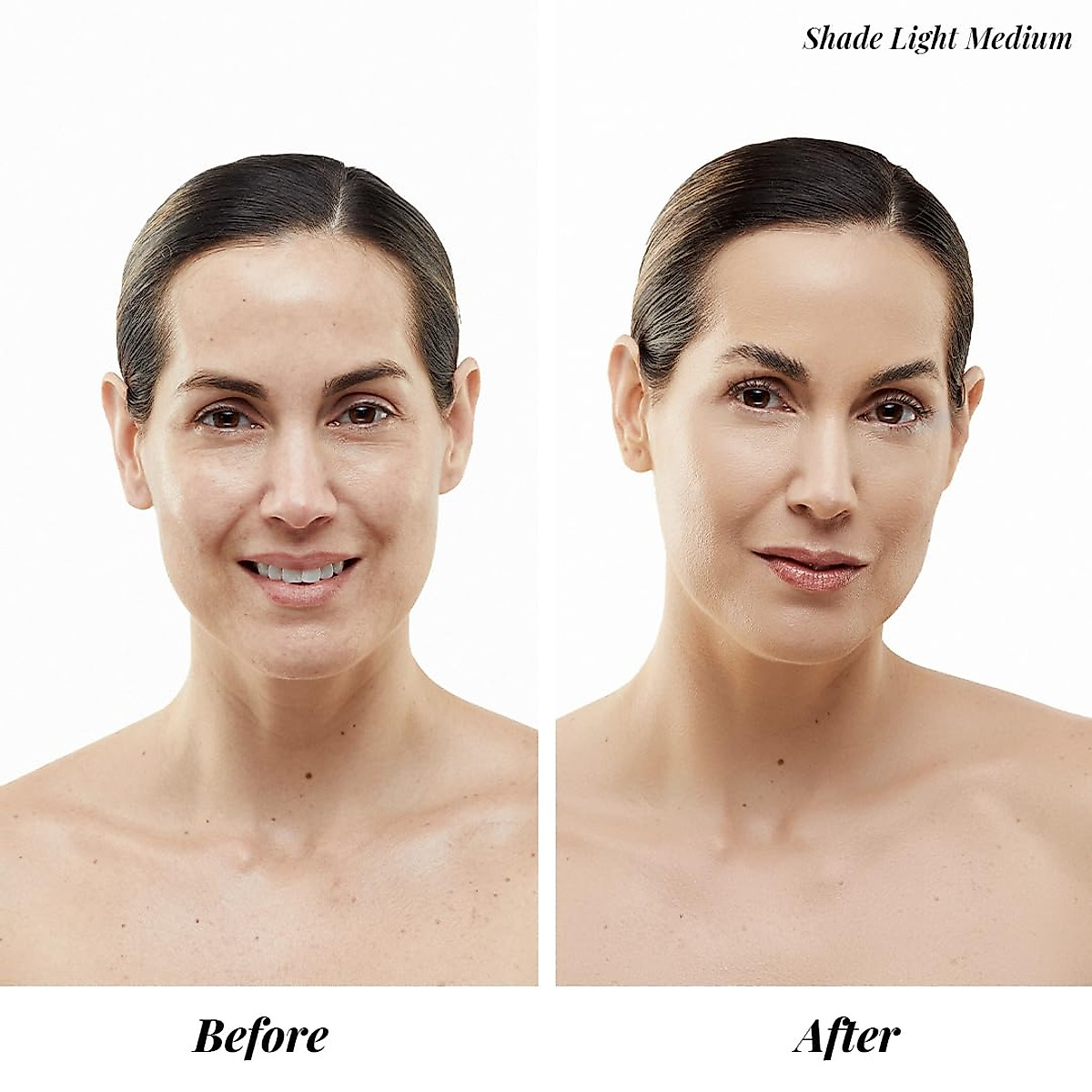 Jerome Alexander MagicMinerals AirBrush Foundation, Spray Makeup with Skincare Active Ingredients, Ultra-Light, Buildable, Full Coverage Formula (Light Medium)