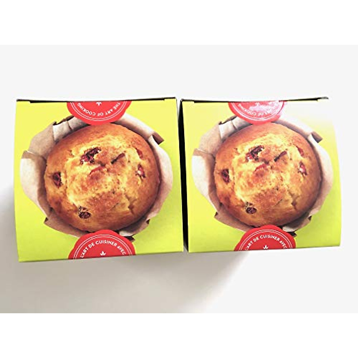 (2 Pack) Standard Lotus Baking Cups, Cupcake Liner Muffin Wrapper, 24 Pieces (12-ct/Box)