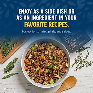 Lundberg Regenerative Organic Certified Wild Blend Rice – Brown, Red & Black Varieties, 32 Oz