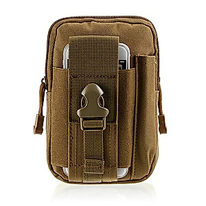 Toxz Portable Carrying Waterproof Outdoor Waist Pocket Bag,Nylon Material,Military Belt Bag Purse,Outdoor Sport Waist Bag/Phone Pocket