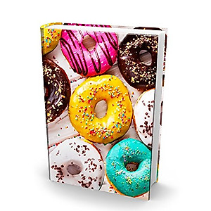 Book Sox Stretchable Book Cover: 6 Print Value Pack. Fits Most Hardcover Textbooks up to 9 x 11. Adhesive-Free, Nylon Fabric School Book Protector Easy to Put On Jacket wash Re-use (Ultra Print2020)