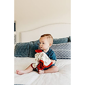 3-Layer Knit Security Blanket Set Sized 16" x 16" 2-Pack "Kona" by Copper Pearl