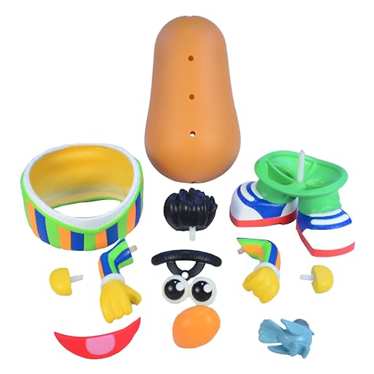 Poptaters Sesame Street Bert or Ernie - Includes 1 Character, Style Selected at Random, 14 Removable, Interchangeable Facial and Body Parts Including 1 Surprise Potato Head Piece - for Ages 8 and up