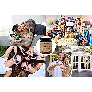 Best Friends Gifts for Women - I Wish You Lived Closer - Friendship Birthday Gift for Sister Mom Coworker, Going Away Gifts for Friends Moving - Funny Candles - Lavender Scented - Handcrafted in USA