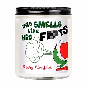Christmas Candles,Funny Gifts for Christmas,Christmas Decor,Vanilla Scented Candles (Christmas)