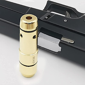 ARKSight Dry Fire Training Cartridge 380ACP and 45ACP Laser Training Cartridge Integrated Snap Cap, Red Laser Bullet