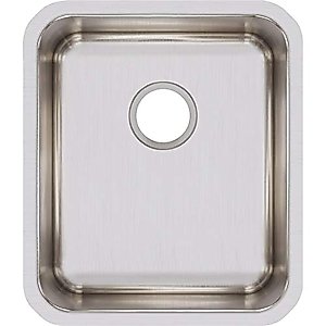 Elkay ELUH1316 Lustertone Classic Single Bowl Undermount Stainless Steel Sink
