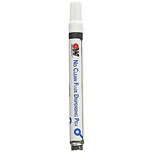 Chemtronics CircuitWorks CW8100 No Clean Flux Dispensing Pen, 9ml