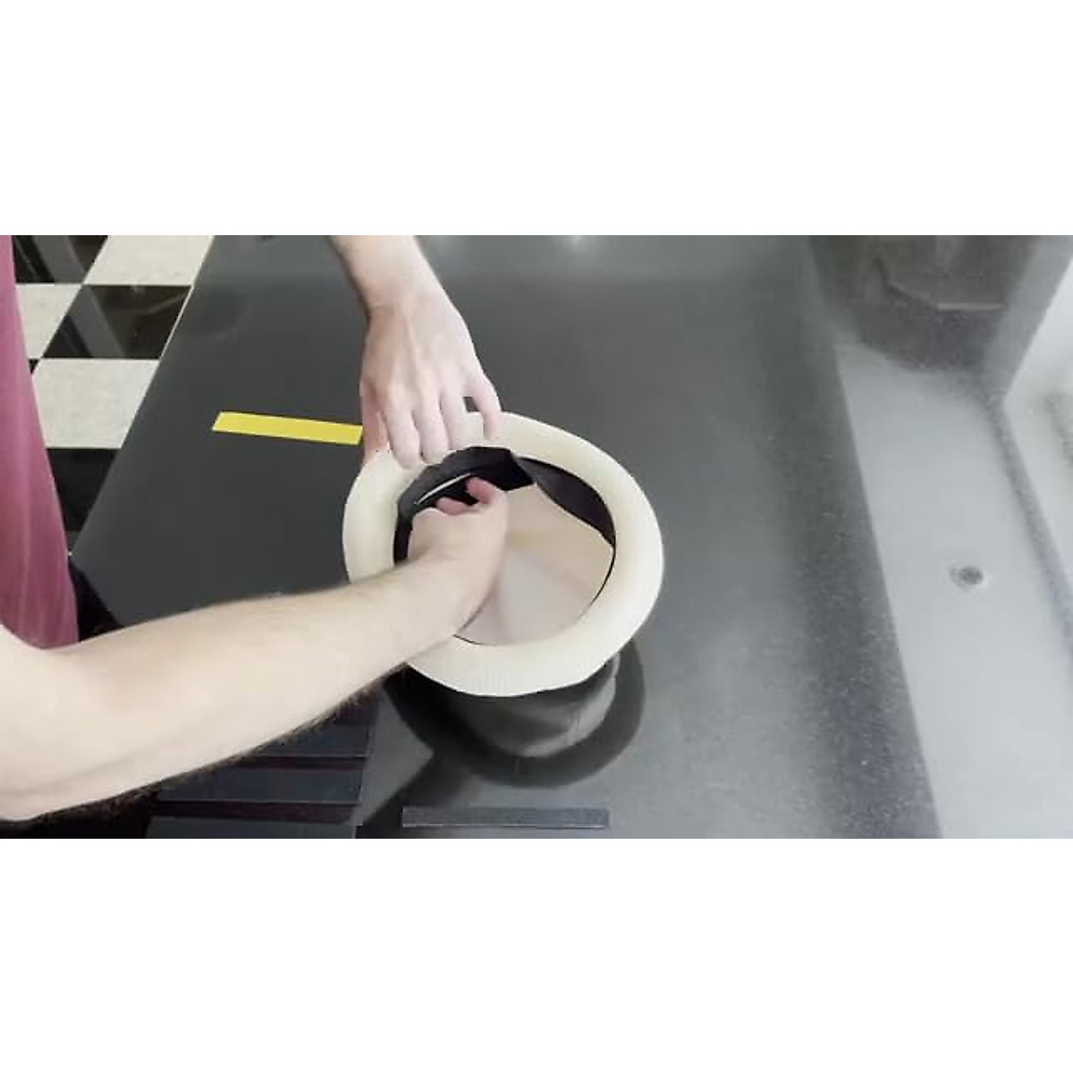 The Worlds Best Hat Size REDUCERS in Felt Easy FIX & Long Lasting in White