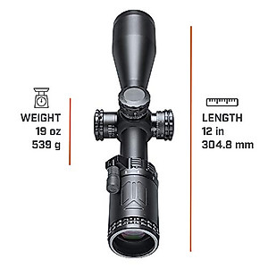Bushnell AR Optics 1-4x24mm Riflescope with FFP Drop Zone-223 BCD Reticle, Waterproof and Fully-Multi Coated