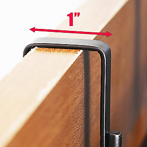 SimpleHouseware Over Cabinet Door Organizer, Mesh Bronze