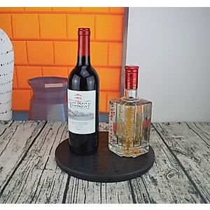 JEDFORE Heavy Duty 360°Rotating Swivel Steel Ball Bearings Stand for Big Screen Tv Monitor/Turntable/Lazy Susan (10 Inches, 2 Pack)