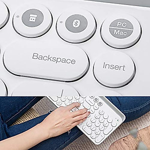 KXA Dual-Mode Keyboard Mwbk01 104-Key 2.4Ghz Multi-System Compatible Portable Keyboard