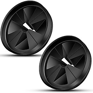 Sink Baffle QCB-AM Replacement for InSinkErator Evolution Series, Garbage Disposal Splash Guards Removable Quiet Collar Drain Plugs, Garbage Disposer Accessories