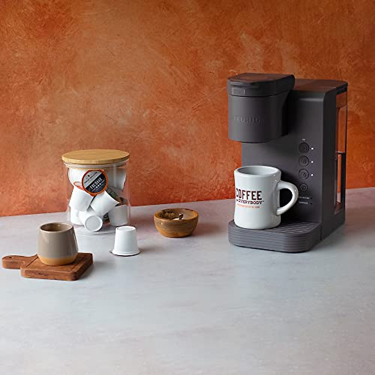 Fresh Roasted Coffee, Swiss Water Half-Caf Colombian, Kosher, K-Cup Compatible, 24 Pods