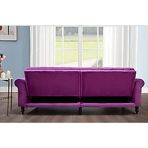 Legend Vansen Bed, Sleeper, Sofa, Futon, Violet