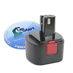 2-Pack Lincoln 12V Battery Replacement - Compatible with Lincoln PowerLuber Grease Guns Models # 1201, 1240, 1242, 1244, LNI-1201, LNI-1242, LNI-1244 (1300mAh, NICD)