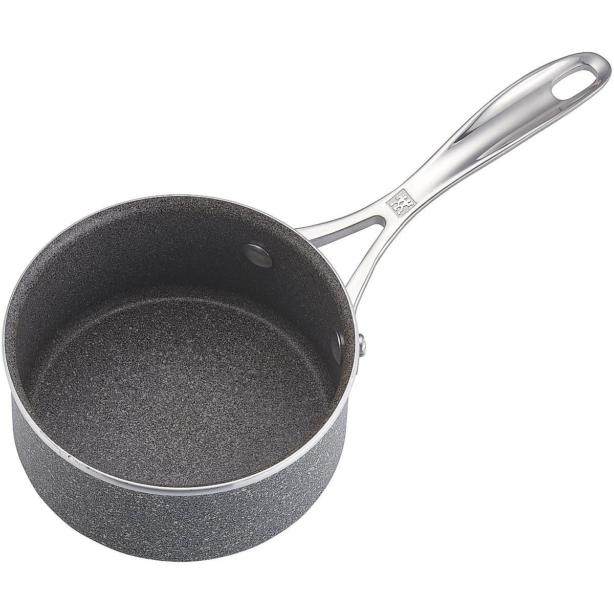 ZWILLING Vitale 1-qt Nonstick Saucepan with Lid, Aluminum, Scratch Resistant, Made in Italy