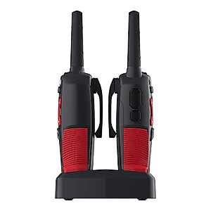 CRAFTSMAN 32-Mile Long Range Walkie Talkies for Adults - Weather Resistant, Rechargeable Two Way Radios with VOX - CMXZRAZF668 (2 Pack)