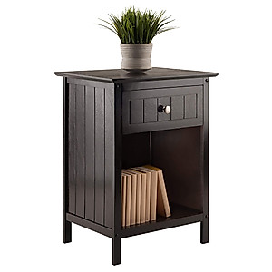 Winsome Blair Accent Table, Coffee, 18.9 x 14.96 x 25