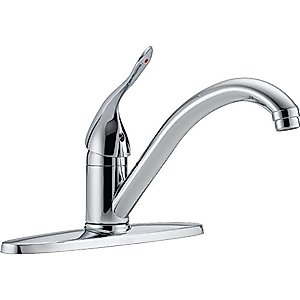 DELTA FAUCET 100LF-HDF, 8.69 x 10.50 x 8.69 inches, Chrome