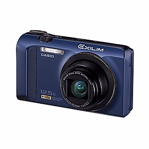 Casio Exilim EX-ZR200 High Speed 16 MP, 12x Optical Zoom Compact Digital Camera (Blue)