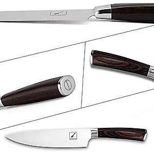 imarku Chef Knife 8 inch, High-Carbon Stainless Steel Pro Kitchen Knife with Ergonomic Handle and Gift Box, Chef's Knives for Professional Use, Gifts for Women Men