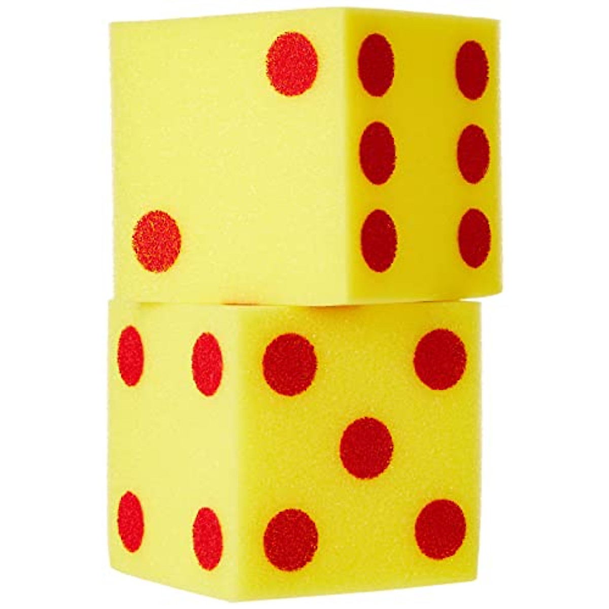 Giant Soft Cubes Dot 2/pk 5 Inch Cube Square