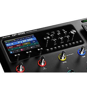 Valeton GP200 Multi Effects Processor + Gig Bag Black Bundle