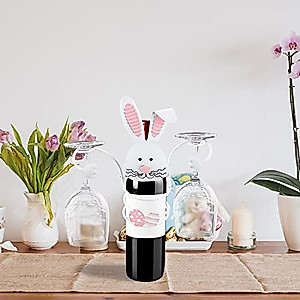 Rabbit Wine Glass Holder Goblet Holder Wine Glass Holder Easter Gift IK2