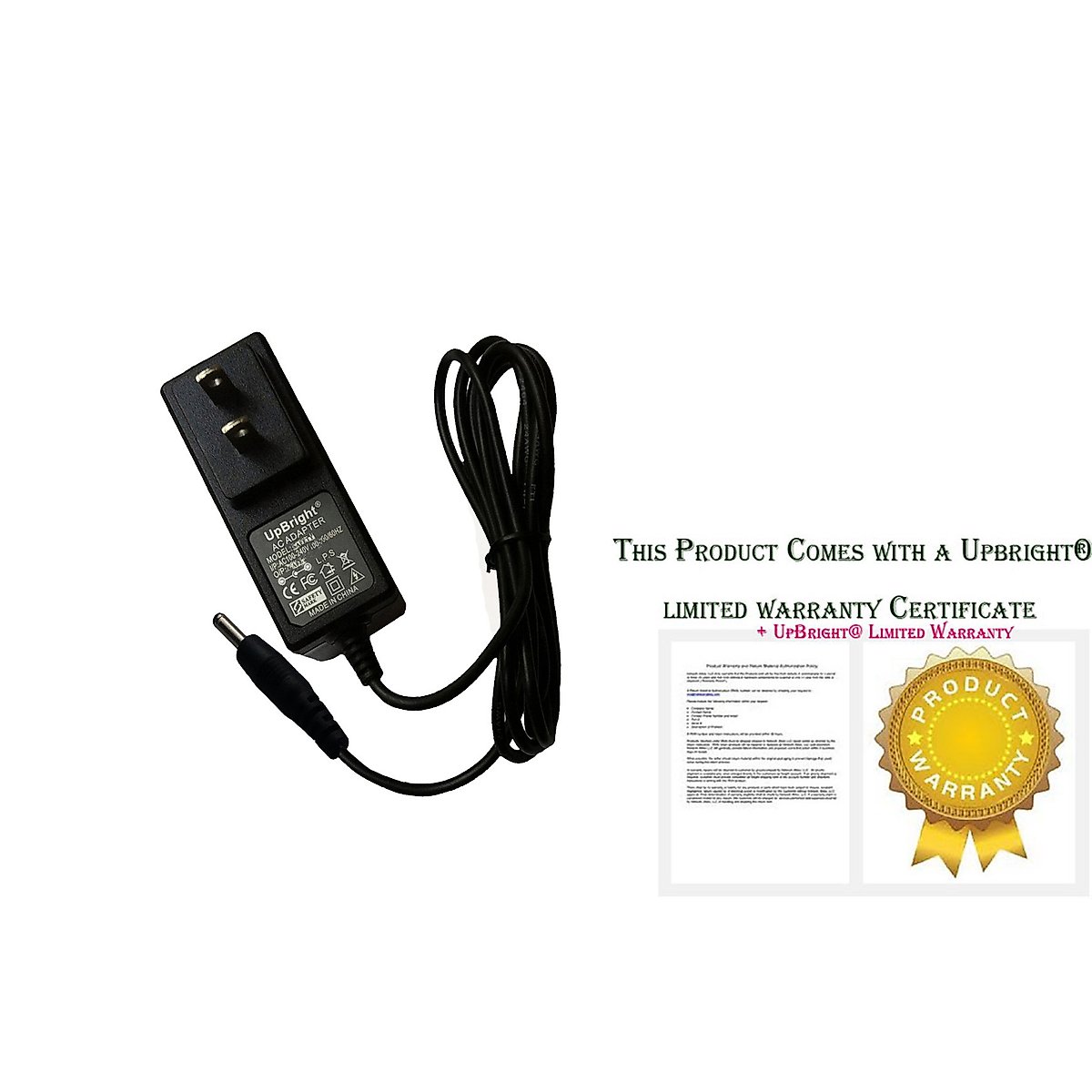 UpBright 5V AC/DC Adapter Compatible with HP DF1010V1 DF1010V2 DF1010P1 10" 10.1" df840v1 df810v1 8" df730v1 DF730V2 DF720 DF780B2-24 DF780B4 DF780B4-19 7" DPF Photo Picture Frame Power Supply(NOT 9V)