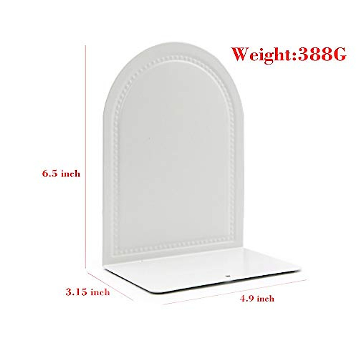 Bookends-Heavy Duty Bookends Metal Book Ends Universal Economy Bookends