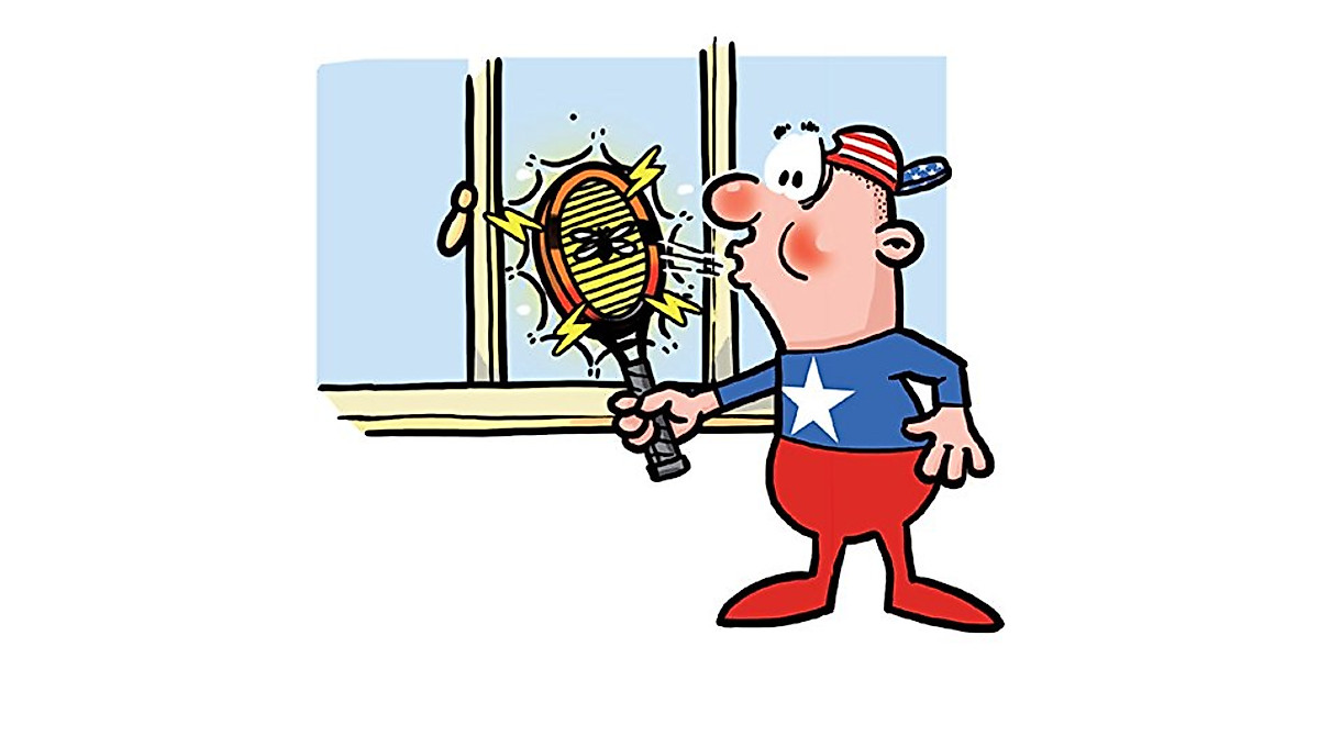 The Executioner USA Patriot Fly Swatter Zapper - Limited Edition