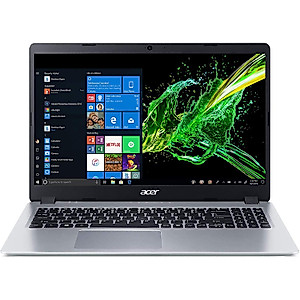 acer 2021 Newest Aspire 5 Slim Laptop, 15.6 inches Full HD IPS Display, AMD Ryzen 3 3200U (up to 3.5GHz), Vega 3 Graphics, 16GB DDR4, 1TB SSD, Backlit Keyboard, Windows 10 + Oydisen Cloth