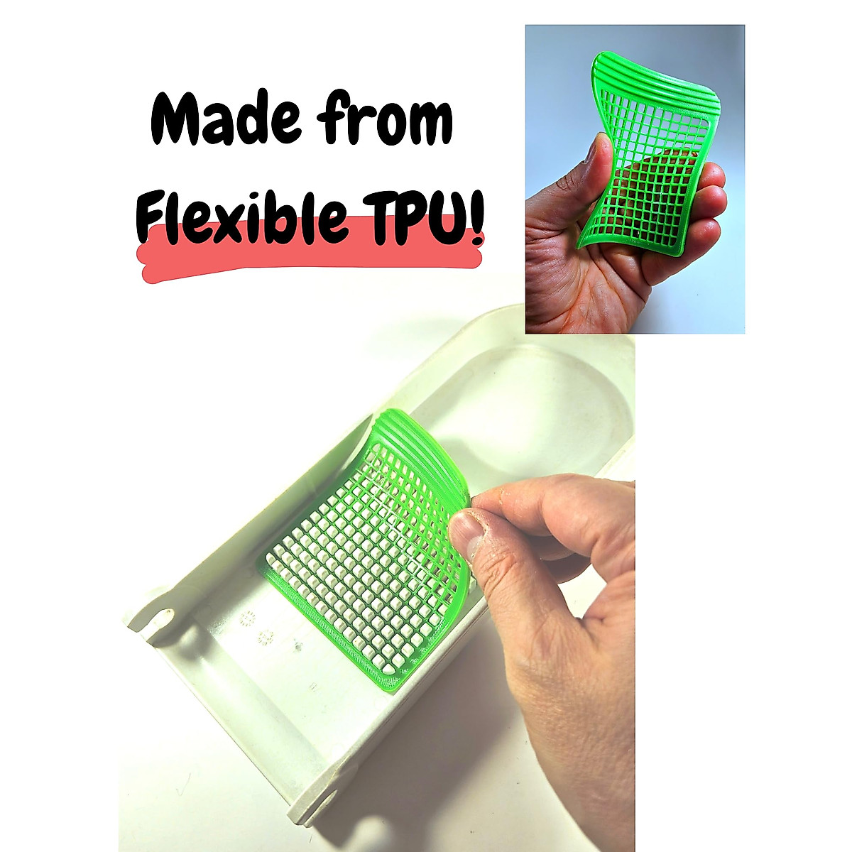 Onion Chopper Cleaning Tool - Easy Lift Tab - for Vidalia & Progressive Onion Choppers