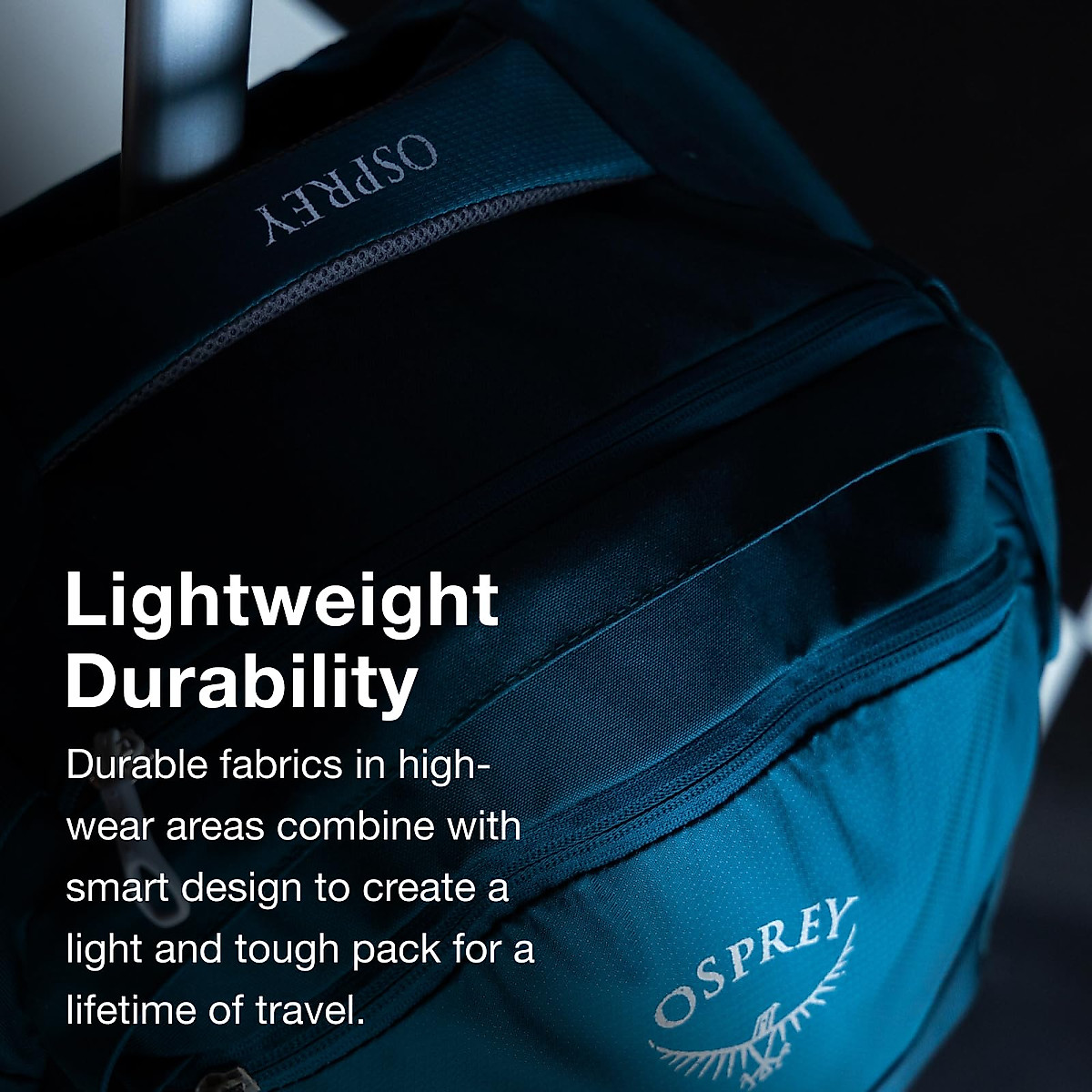 Osprey Fairview 36 Women's Wheeled Travel Backpack, Night Jungle Blue (10003702)