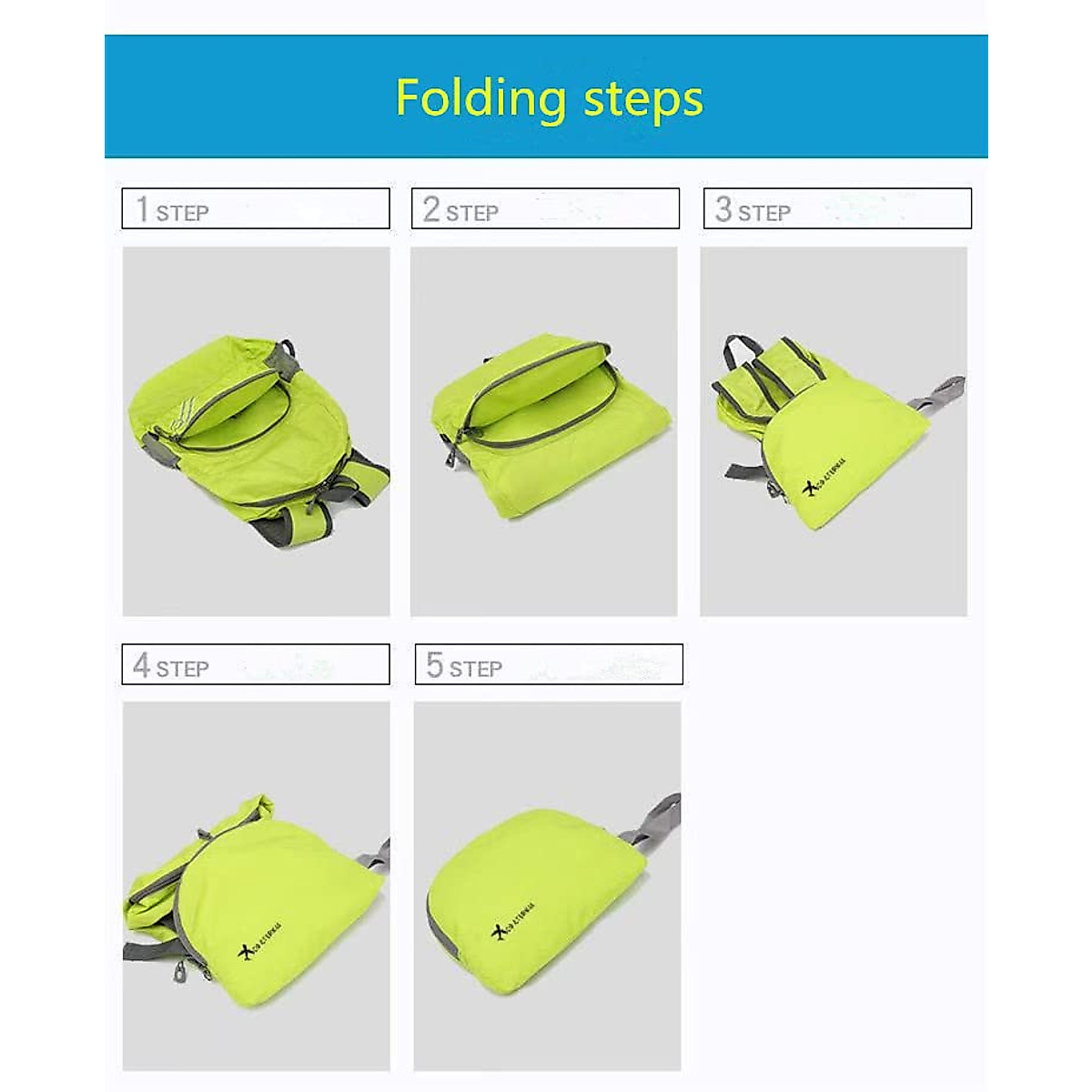 Geboldil Men's and women's waterproof backpack traveling backpack student schoolbag